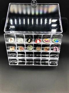 Acrylic Snap Display Box 24 Sections – Gigi's Bijoux